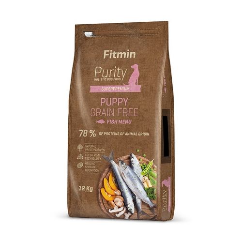 Fitmin Dog Purity Grain Free Puppy Riba, hrana za pse 12kg