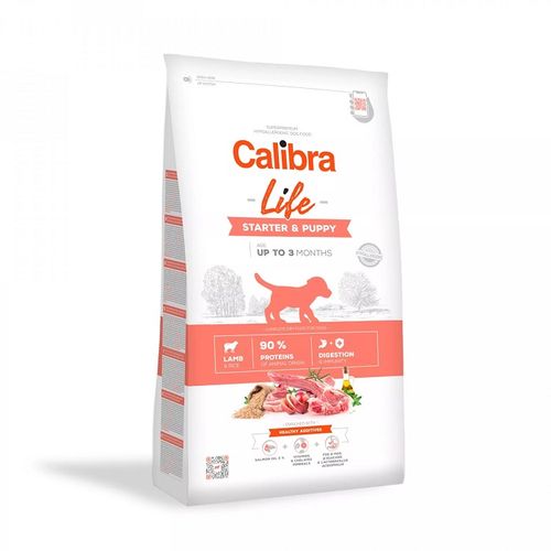Calibra Dog Life Starter & Puppy Jagnjetina, hrana za pse 12kg