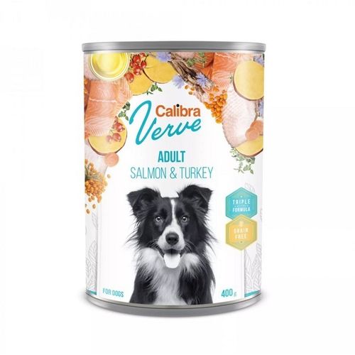 Calibra Dog Verve Konzerva GF Adult Losos & Ćuretina, hrana za pse 400g