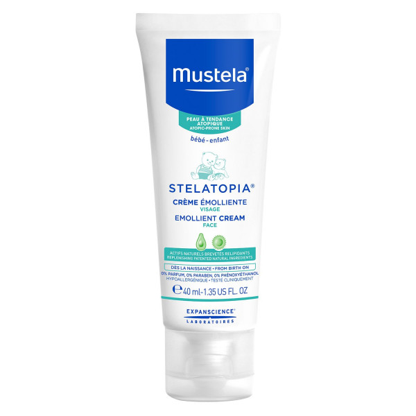 Mustela stelatopia emolijentna krema za lice 40ml