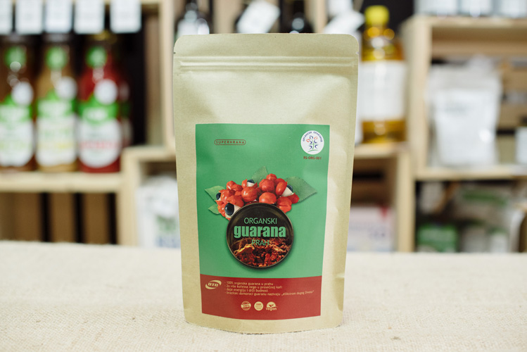 Guarana prah organik 100g