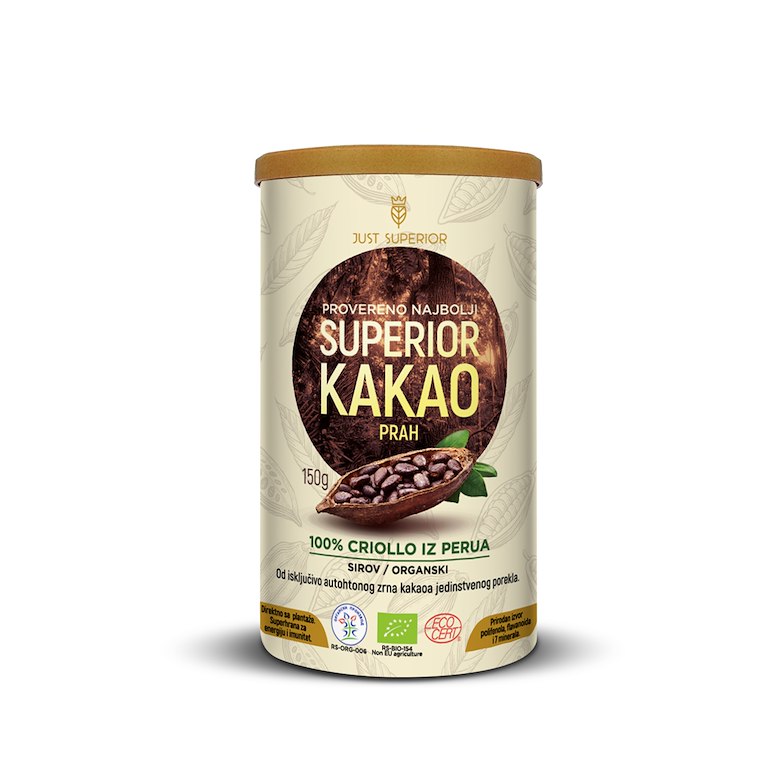 Kakao prah "Criollo" 150g -Just superior