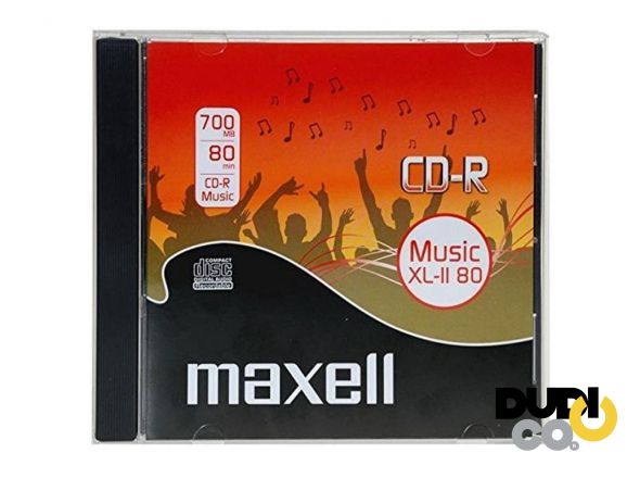 MAXELL CD-R 80 52X MU 10MM JEW 1PK