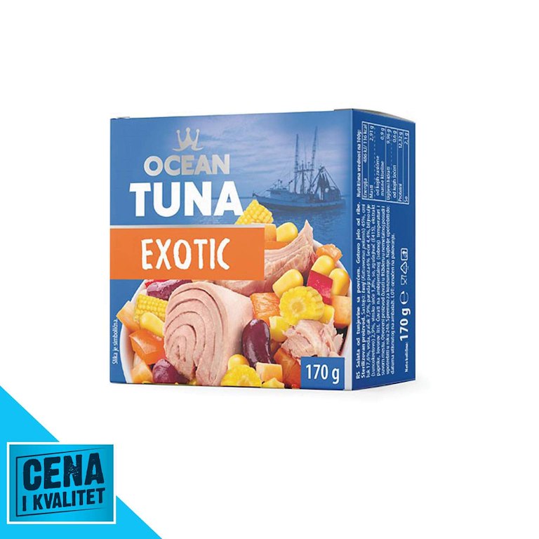 Ocean salata tuna exotic 170g ocean