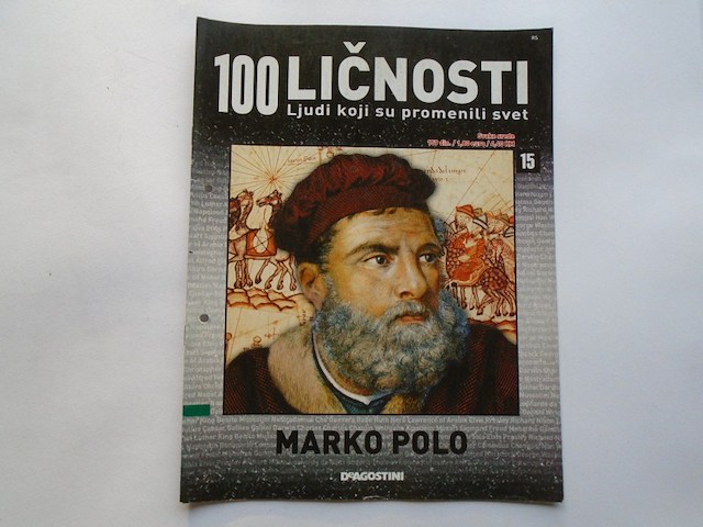 100 ličnosti, br.15 Marko Polo