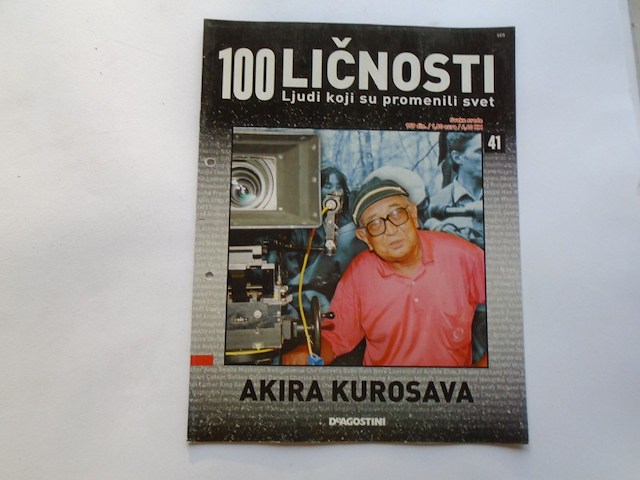 100 ličnosti, br.41 Akira Kurosava