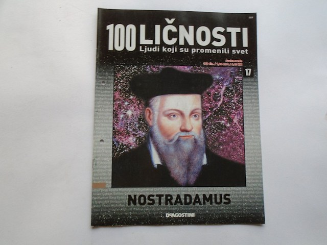 100 ličnosti, br.17 Nostradamus