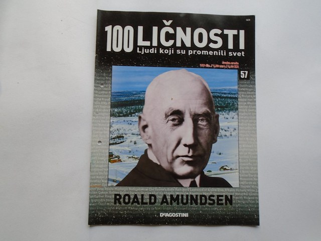 100 ličnosti, br.57 Amundsen