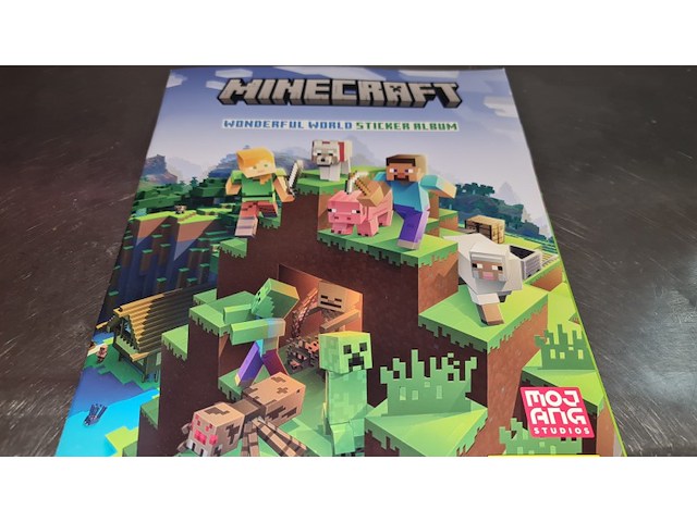Minecraft, Wonderful world sticker album