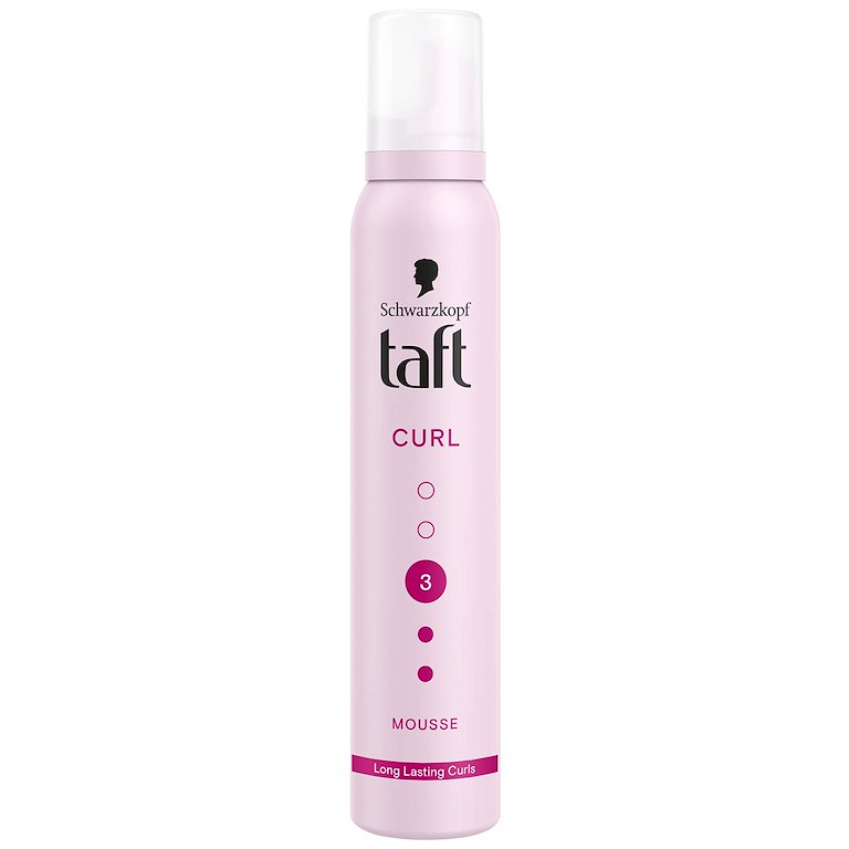 PENA TAFT CURLY MOUSSE LAUNCH 200ML SCHWARKOPF