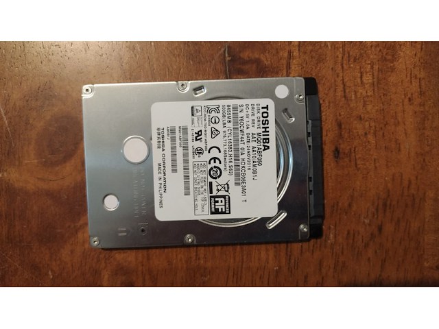 Hard disk SLIM Toshiba 500GB , SATA III 100% helta  BR3