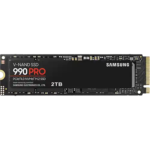SSD M.2 NVME 2TB Samsung 990 Pro MZ-V9P2T0BW 7450MBs/6900MBs