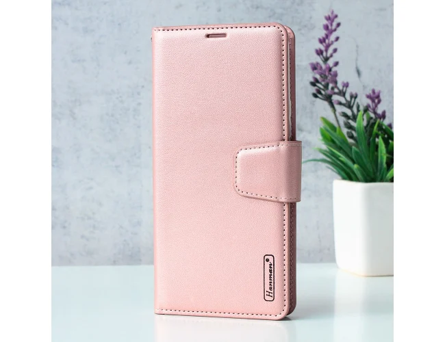 Hanman Canvas Original roze preklopna futrola za telefon Galaxy S23 Plus