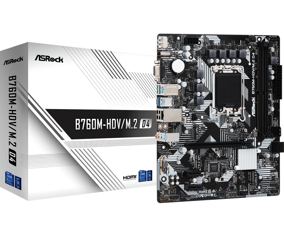 AsRock B760M-HDV/M.2 D4 matična ploča