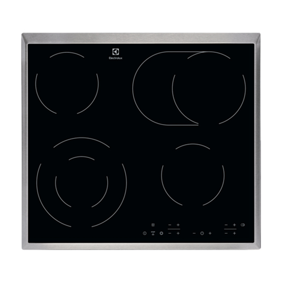 Ugradna ploča Electrolux EHF 6346 XOK BI, 7 kW, Crna