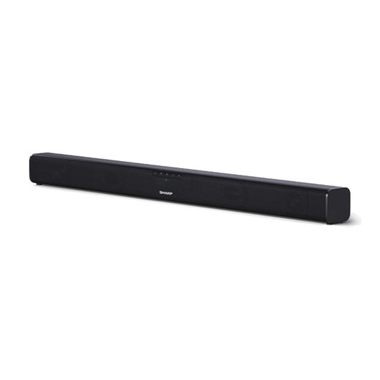 Zvučnik Sharp HT-SB110 SOUNDBAR, 90 W, Crna