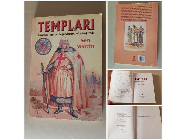 Šon Martin- Templari, knjiga