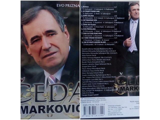 cd Čeda Marković Evo priznajem