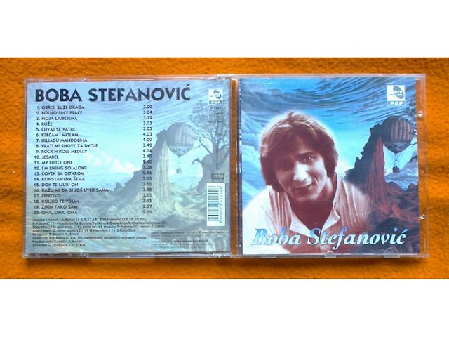 BOBA STEFANOVIĆ - Boba Stefanović (CD) hitovi
