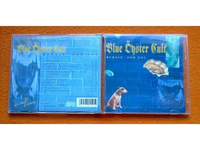 BLUE OYSTER CULT - Burnin For You (CD) Made in Germany