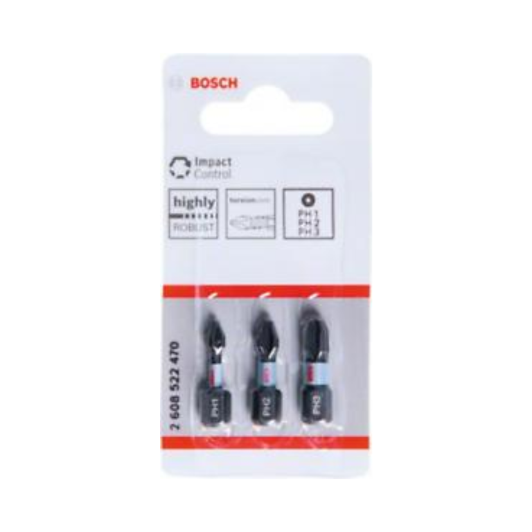 Bosch Set PH bitova Impact Control, 3 dela, 2608522470