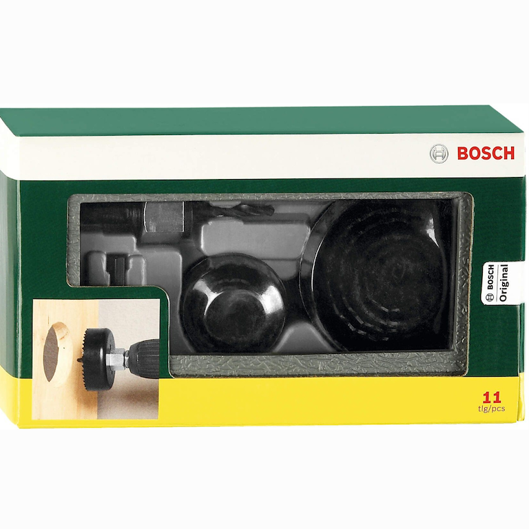 Bosch Set testera za otvore, 11 delova, 2607019450