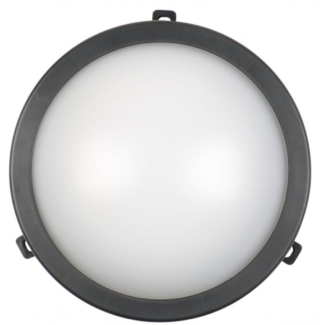 Commel LED Plafonjera 12W, Okrugla, 4000K, Crna – C 407-502