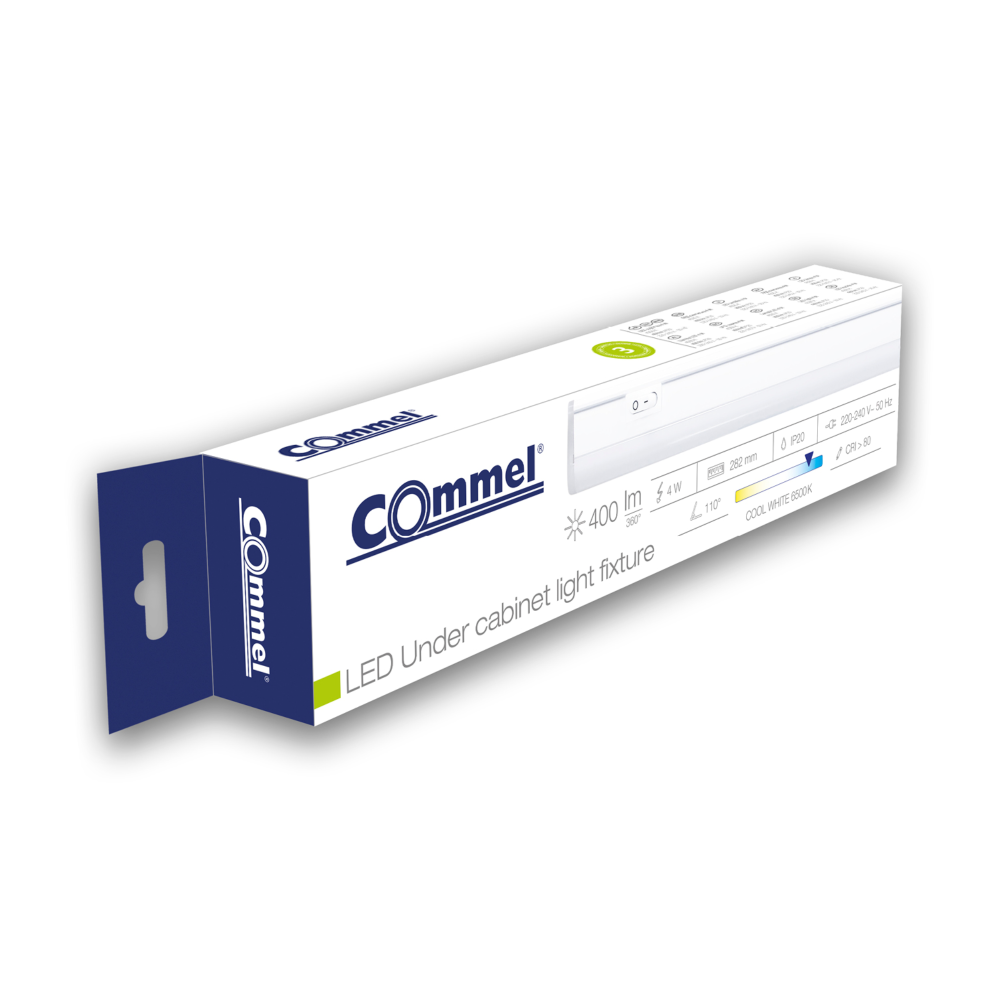 Commel LED Svetiljka Sa Prekidačem 4 W, 282 mm, 4000K – C 406-215