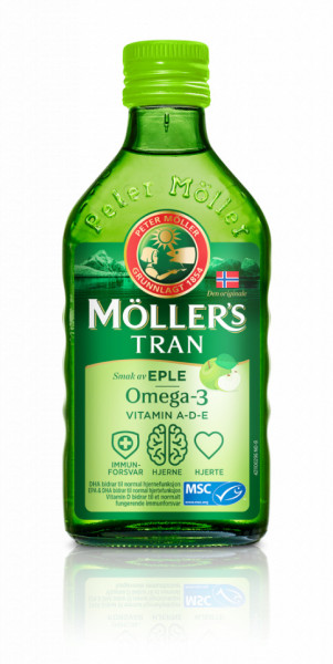 MOLLERS ULJE OMEGA 3 SA UKUSOM JABUKE 250ml