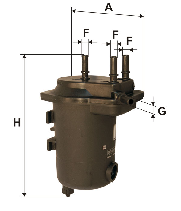 Filtron PS980/3 filter goriva Renault Megane II/Scenic II/Grand Scenic I 1.5dCi