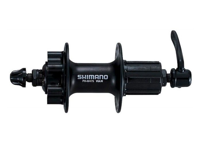 NABLA ZADNJA SHIMANO DEORE FH-M475L 32H 8-10 BRZINA DISK 6-BOLT CRNA QR:166mm