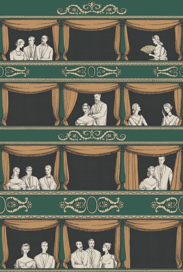 Teatro Wallpaper 114/4009 by Cole & Son