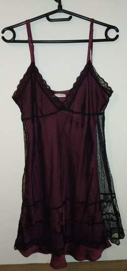 Nov bordo crni neglize