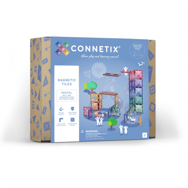 Connetix - Pastel Ball Run Expansion Pack 80 delova