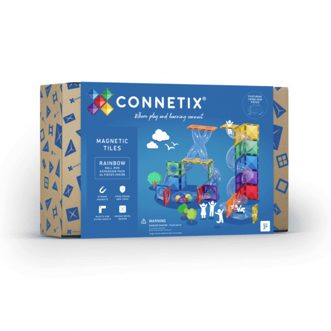 Connetix - Rainbow Ball Run Expansion Pack 66 delova