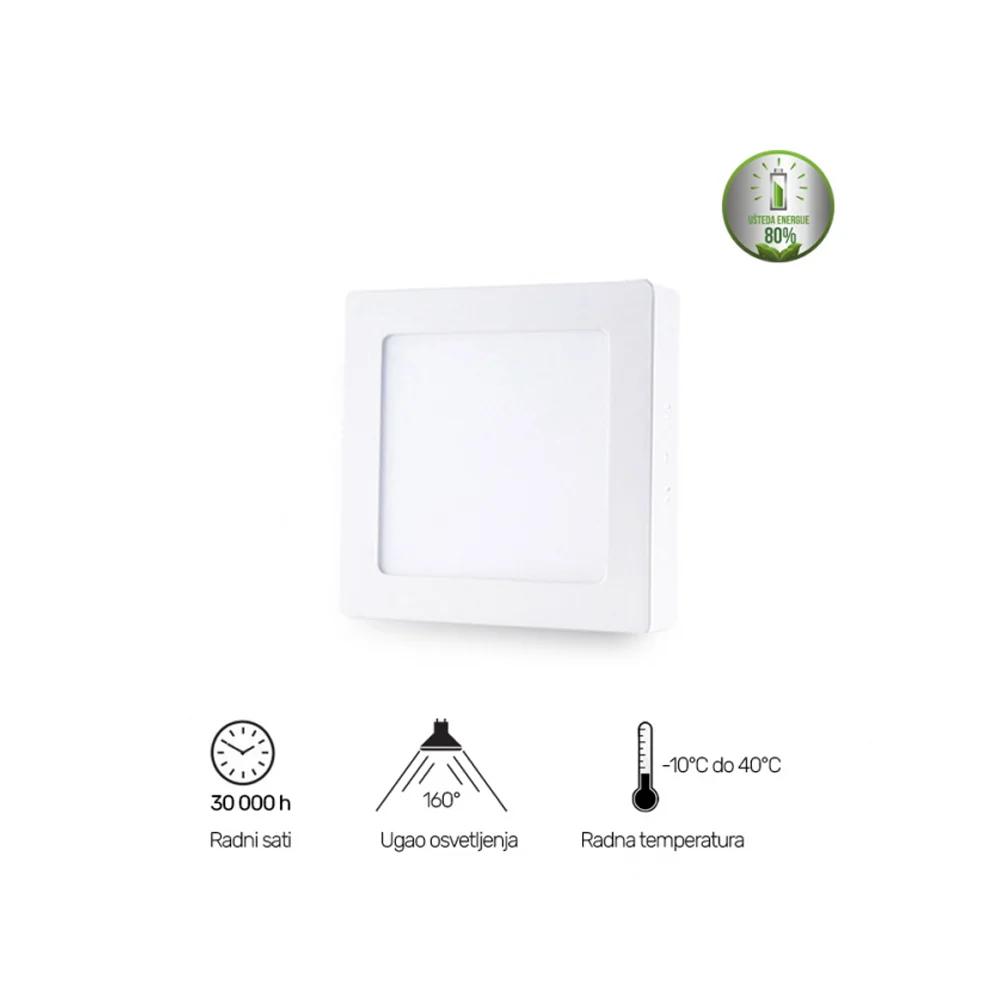 LED PANEL N/Z KNS5-12W 3Y 4000K