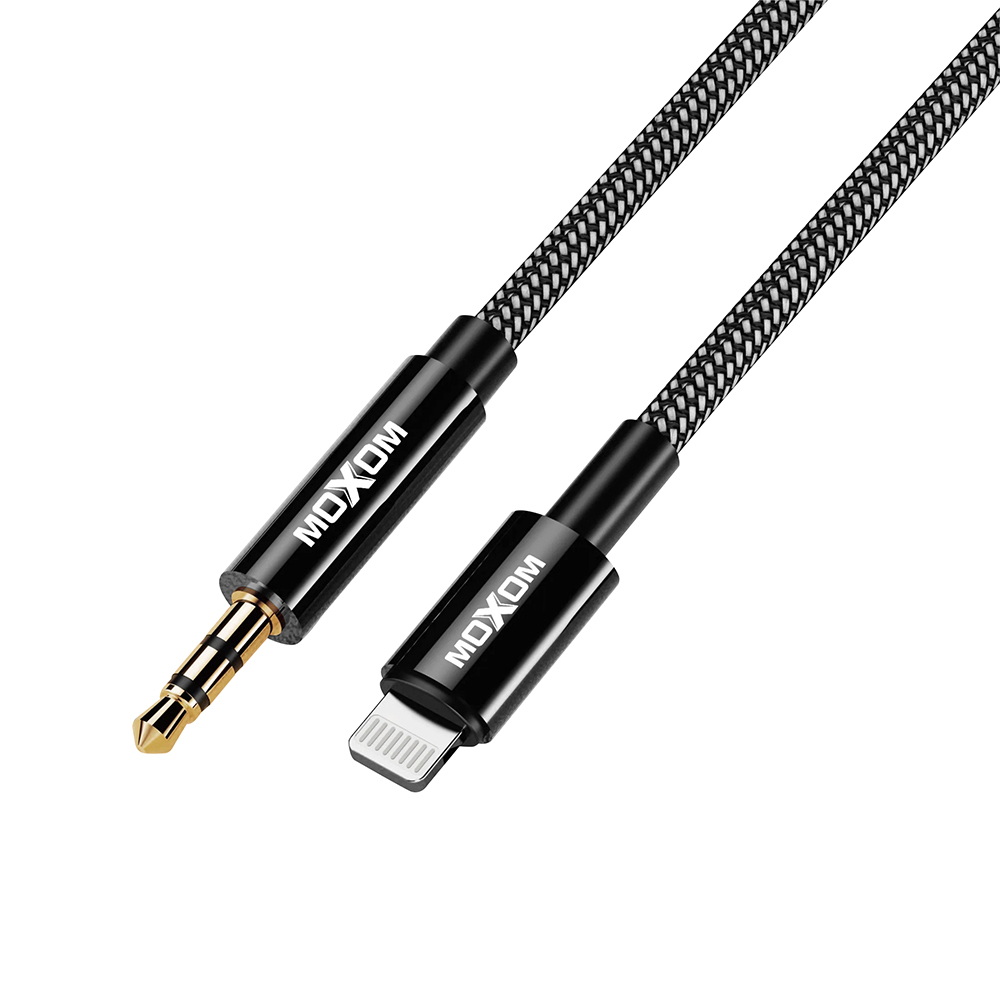 Adapter audio Moxom MX-AX41 Lightning na AUX 3.5mm muski