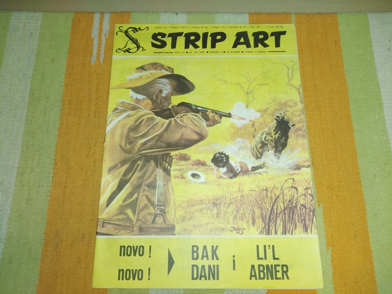 STRIP ART broj 22 (prva serija)