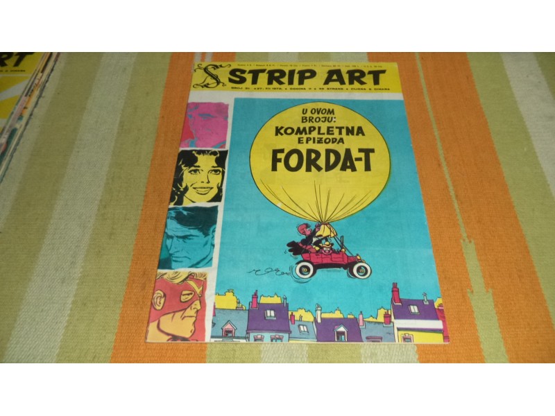 STRIP ART broj 31 (prva serija)