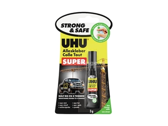 Lepak super trenutni 3g Super Strong&amp;Safe UHU UHML01040100007 blister