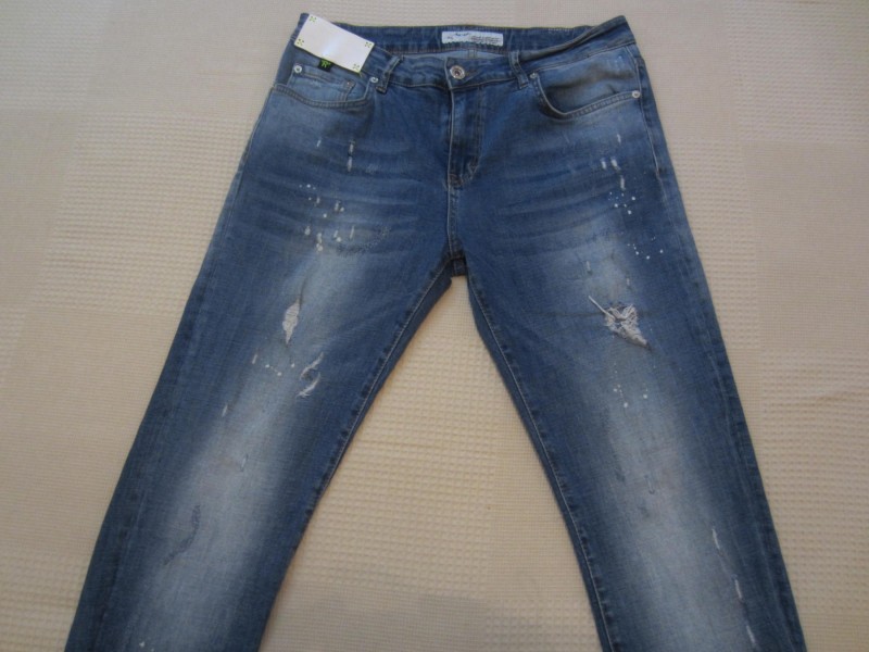 DENIM LABEL muske farmerke W36 L32-POVOLJNO