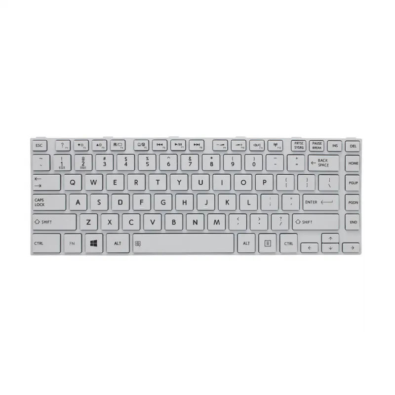 Tastatura za laptop Toshiba Satellite L800/L805/L830/L840/L845/C800/C800D bela