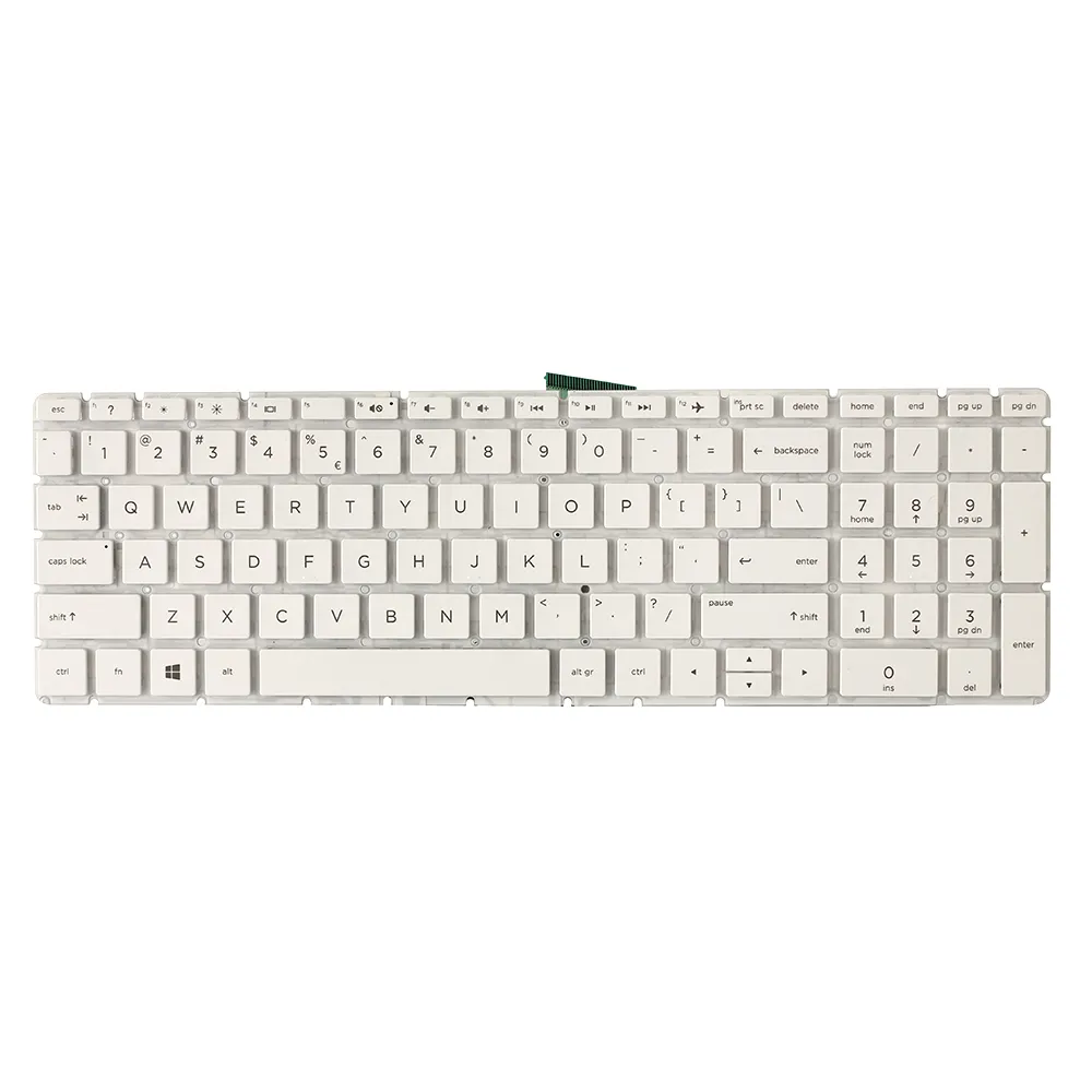 Tastatura za laptop HP 250 G6 bela