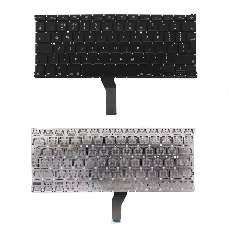 Tastatura za laptop Apple Macbook Air A1466 UK crna