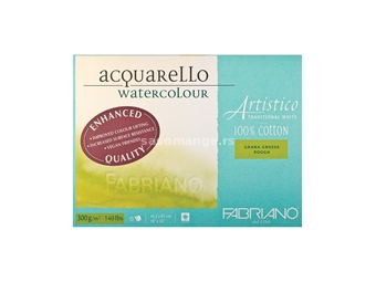 Blok Artistico traditional white 45,5x61cm 10L 300g (rough/grana grossa) Fabriano 30024561