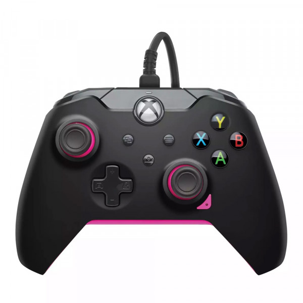 XBOX/PC Wired Controller Black Fuse Pink ( )