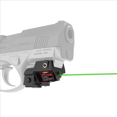Punjivi zeleni laser za pištolje