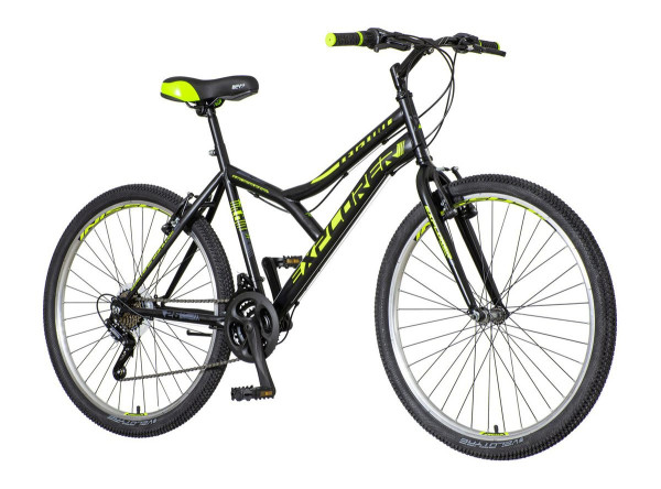 Legion Explorer bicikla u crno-zelenoj boji, model SPY2610