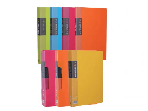 Fascikla DELI clear book NEON 30 listova