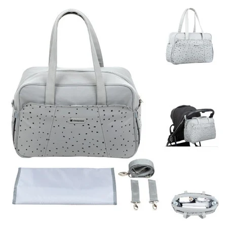 KikkaBoo torba za mame Chelsea Dots grey ( KKB21078 )